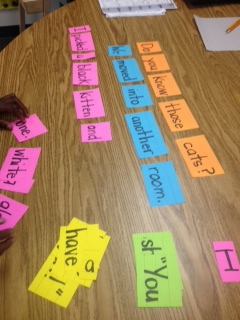 Easy Sentence Strip Center Idea! | School Bells N Whistles